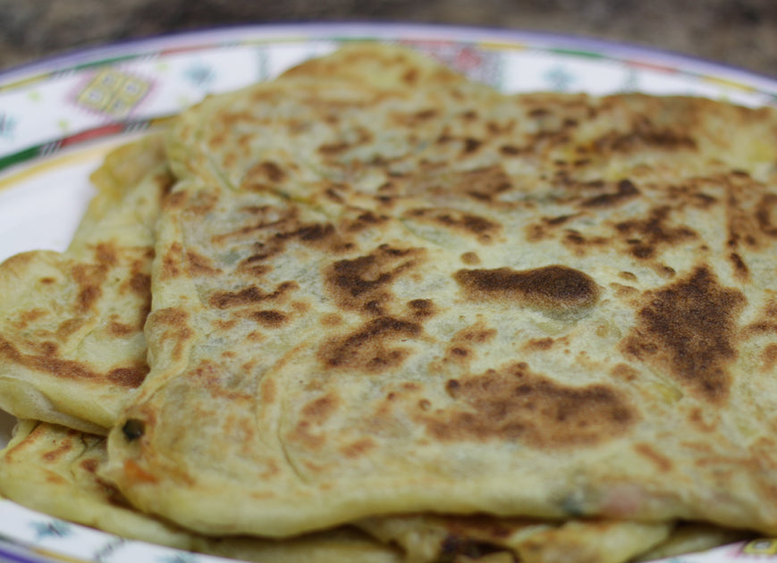 Mhadjeb Algerian Stuffed Bread – Zamouri Spices