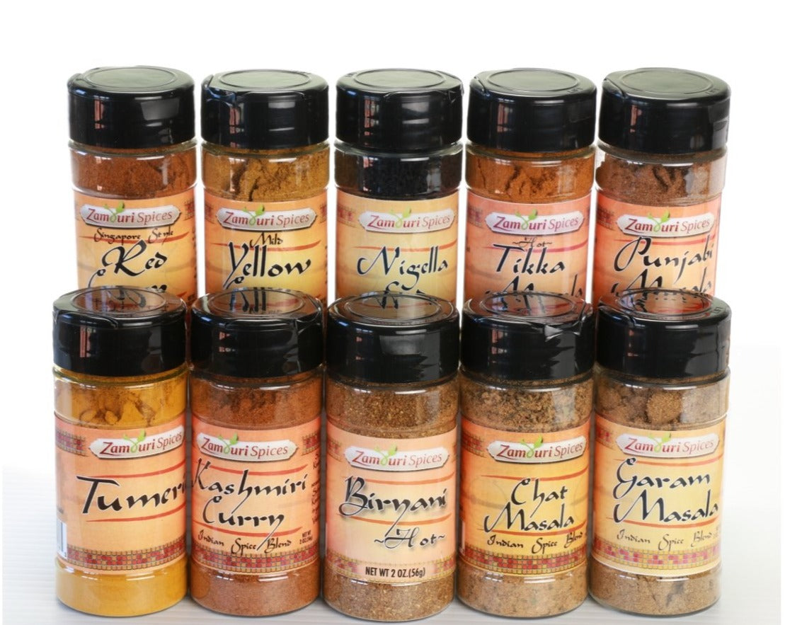 Indian Top Chef Spice Set of 10 – Zamouri Spices